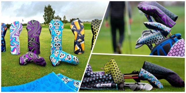 Win a Klink Golf Towel Head Cover Putter Cover