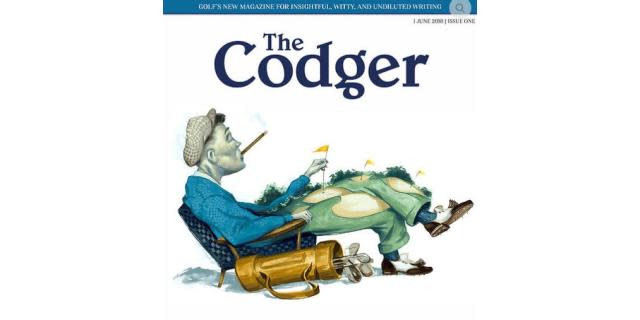Golfs New Witty and Insightful Magazine The Codger Launched