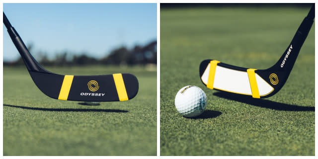 Callaway Reveals Happy Gilmore 2 Odyssey Hockey Stick Putters
