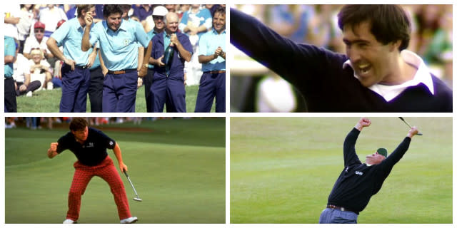 10 of the Very Best Golf Celebrations