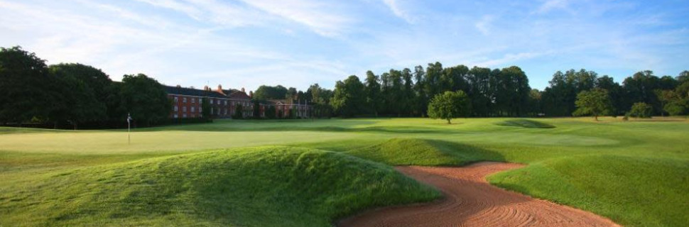 Mottram Hall 4*, 1 Night 2 Rounds - £119 was £170