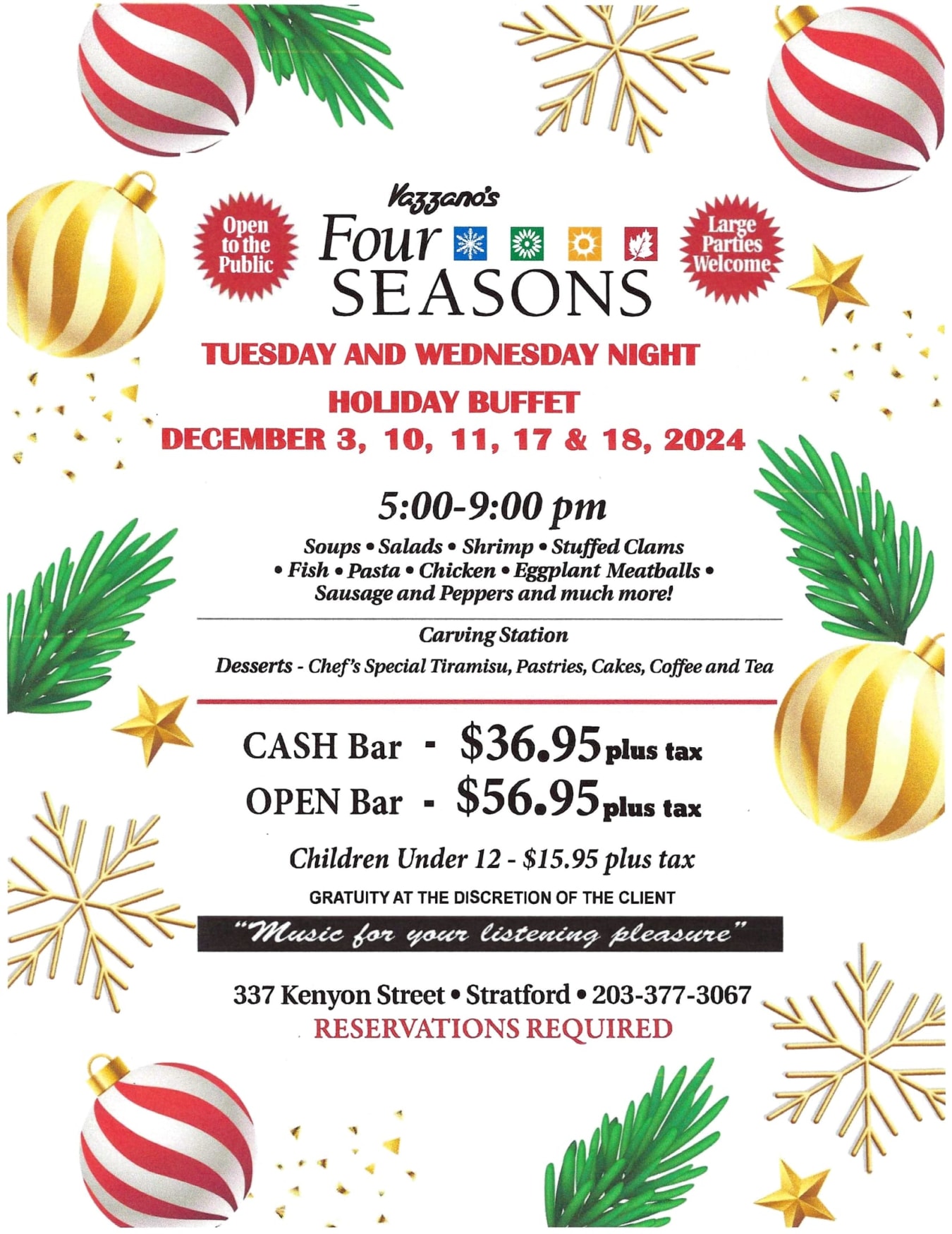 Vazzano's Four Seasons - GoNation