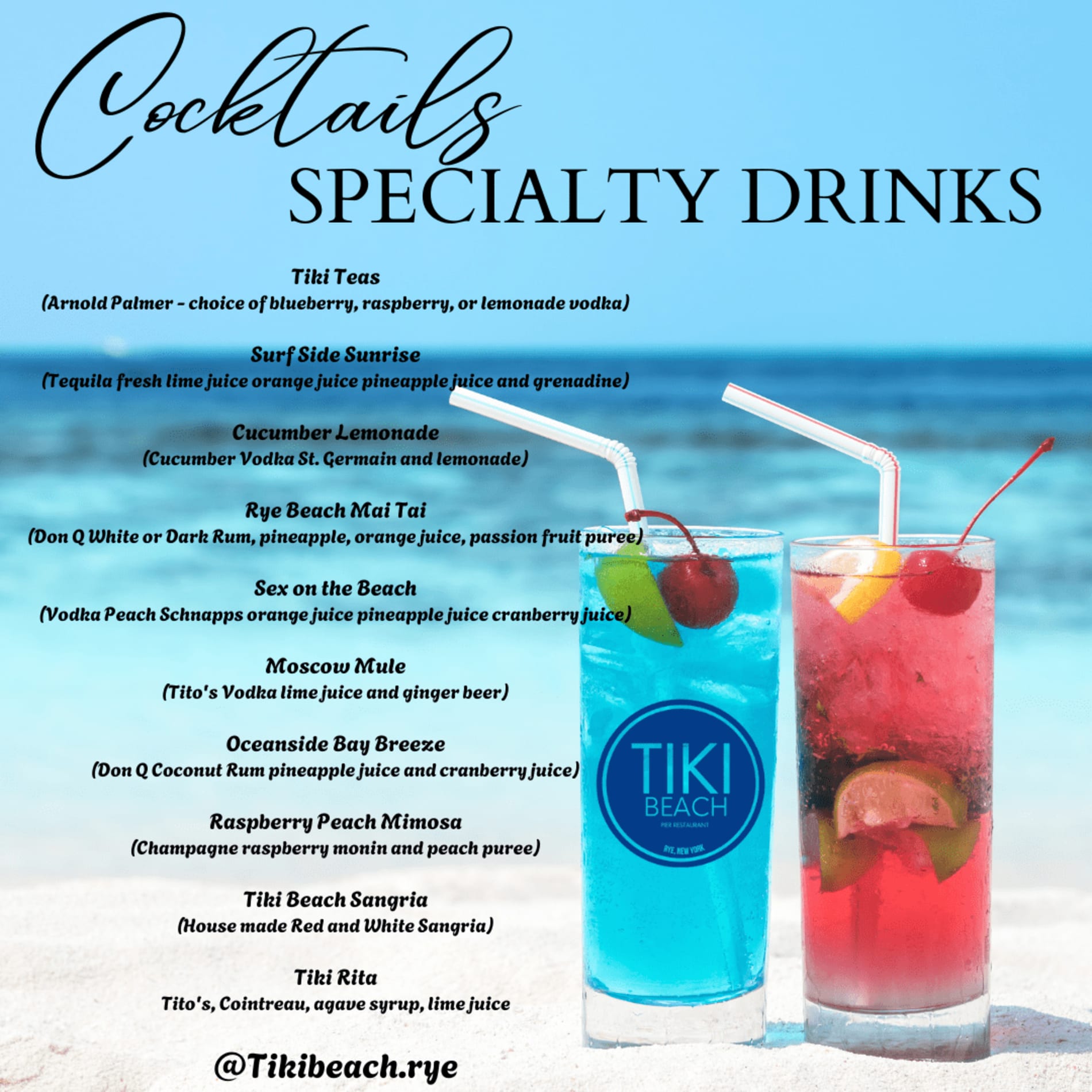 Menu Section Display