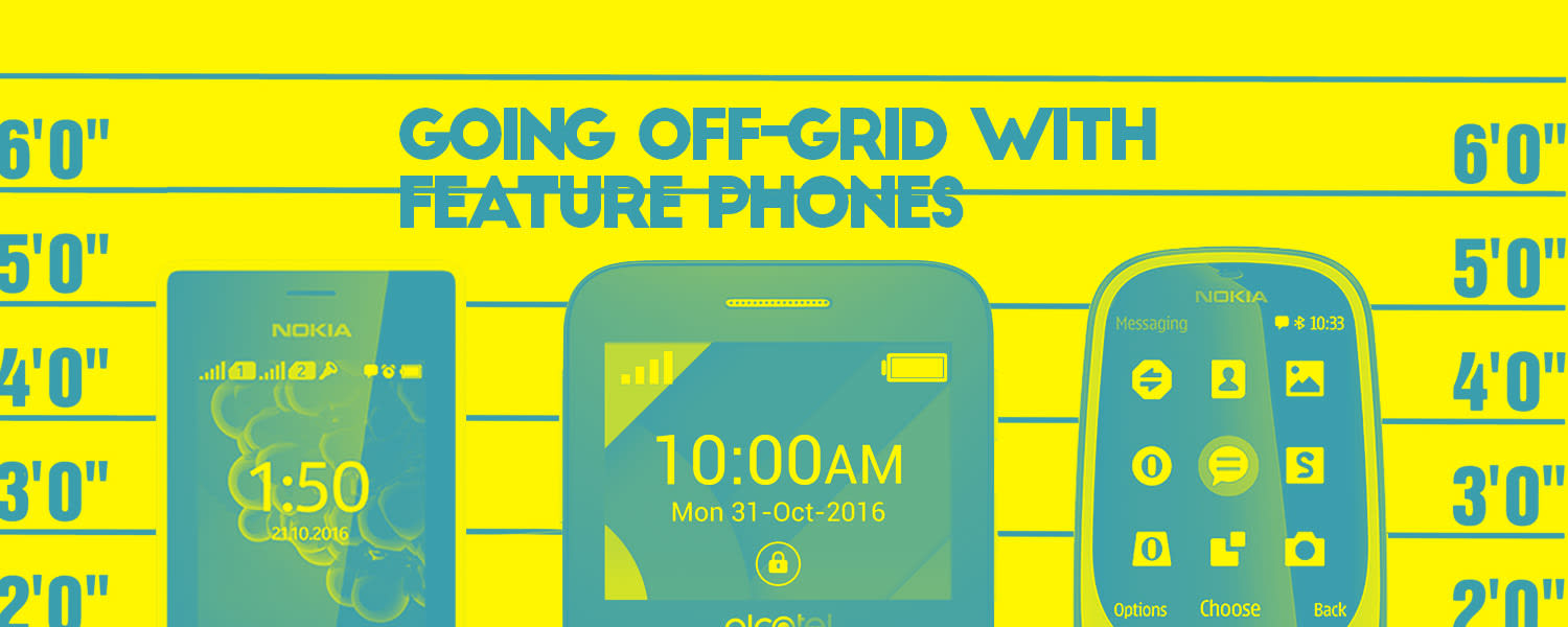 Going Off-Grid: How About a Feature Phone Life ? | Goosed