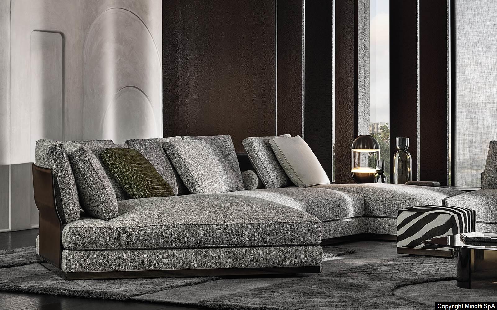 West sofa minotti store