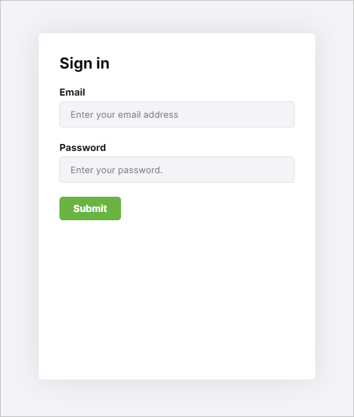 Configure Authentication In A New App—The Next Form.io Example