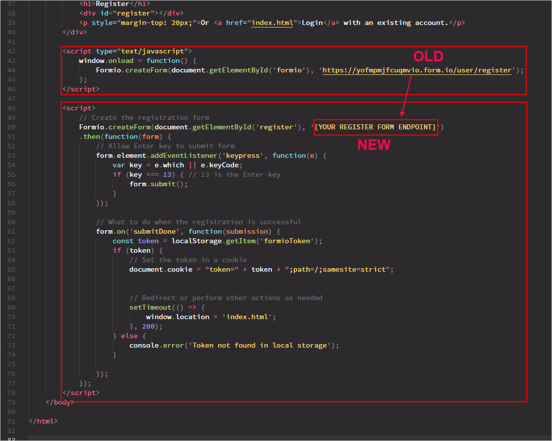 Configure Authentication In A New App—The Next Form.io Example
