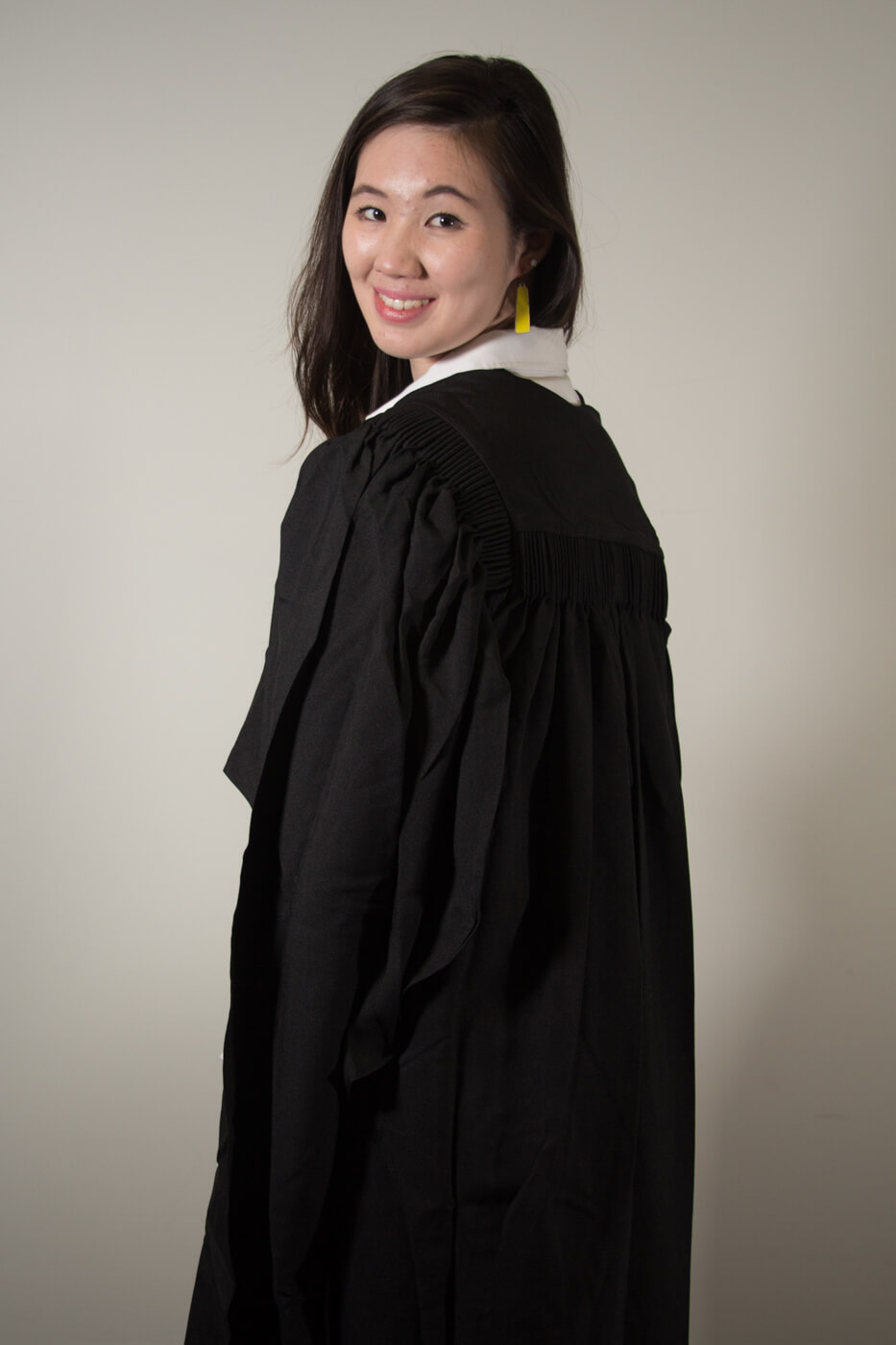 Master gown set - Side view