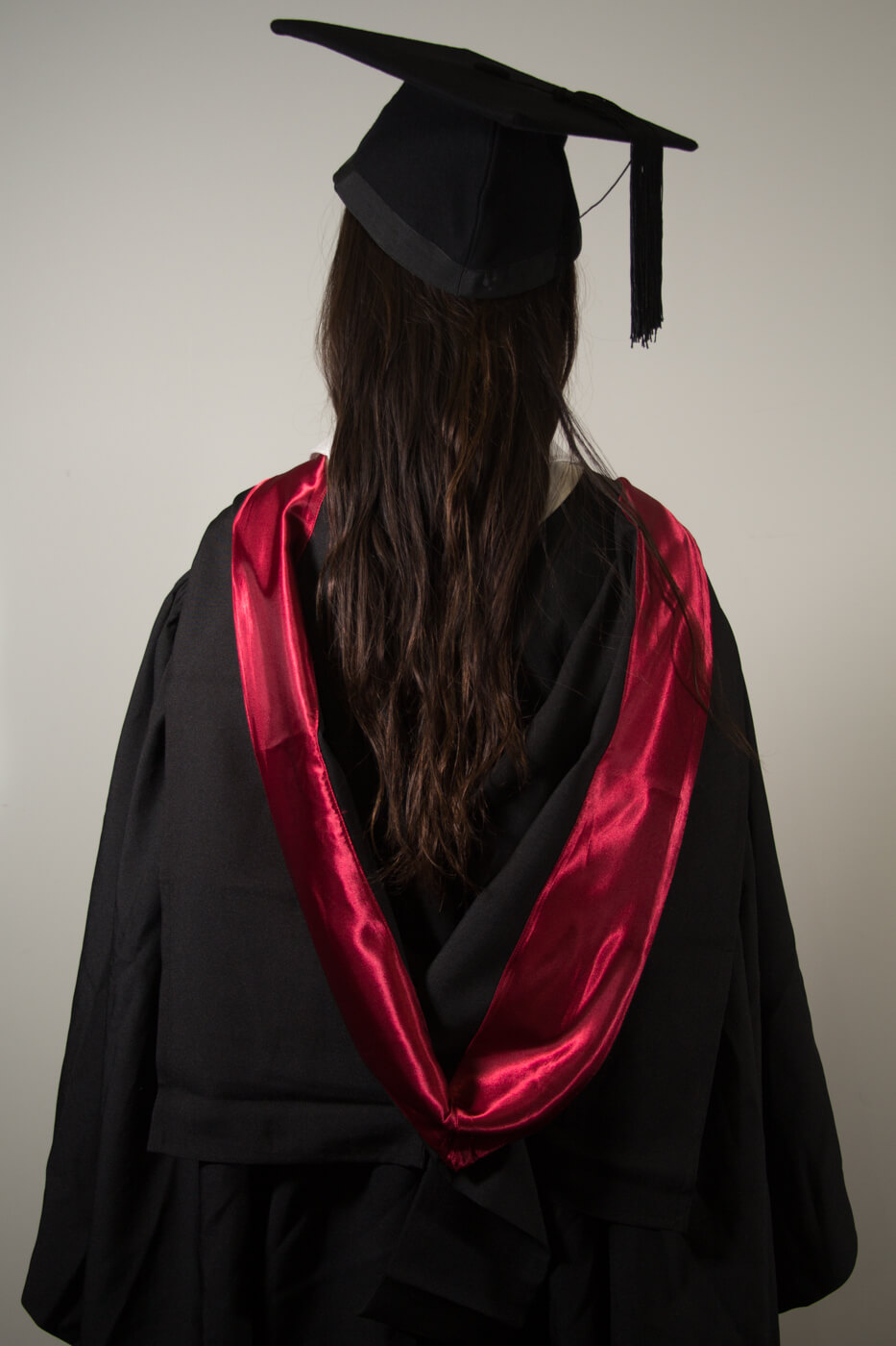 USyd bachelor of engineering graduation gown set - Back view