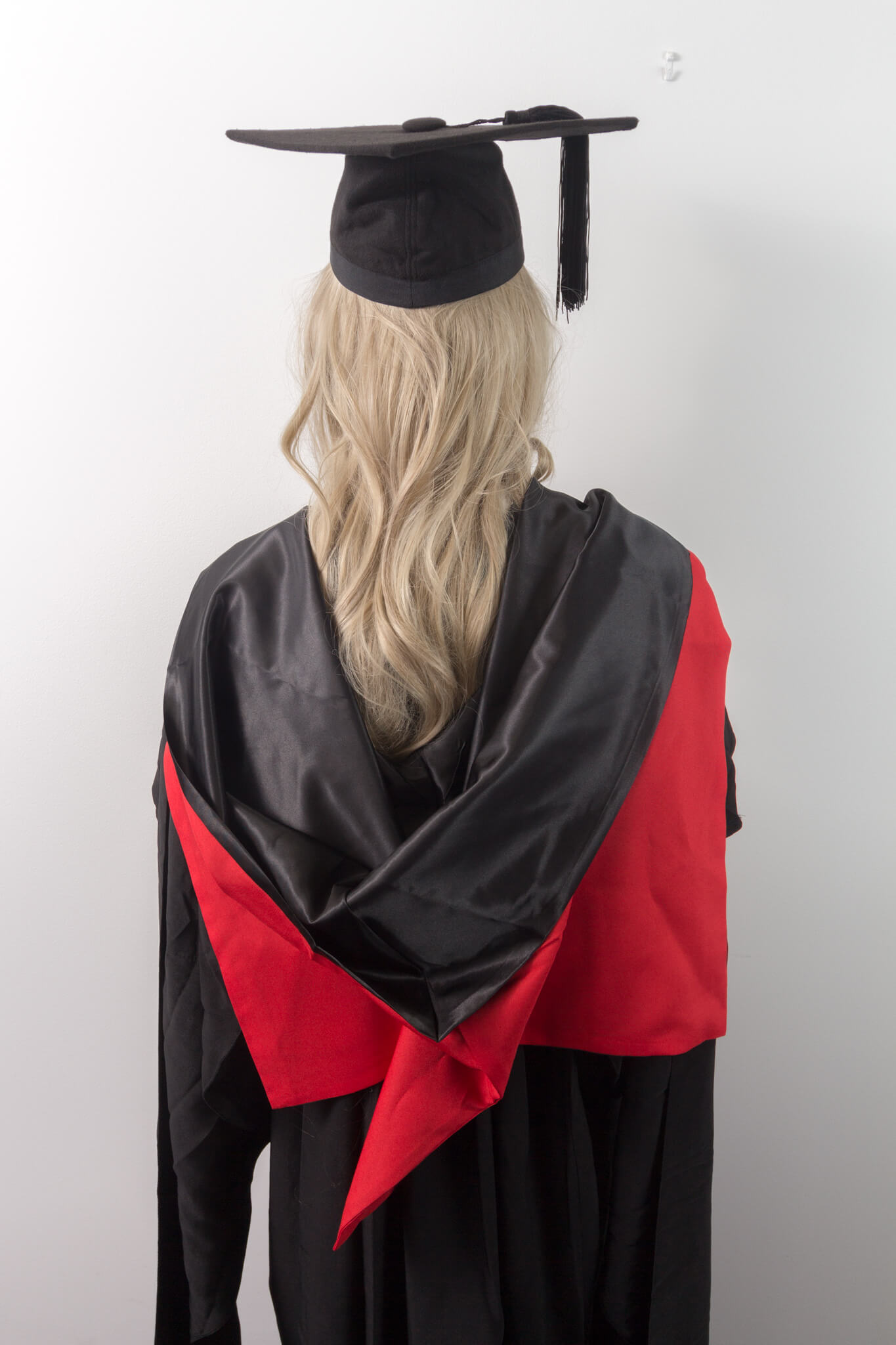 University of Sydney PhD graduation gown set - Back view