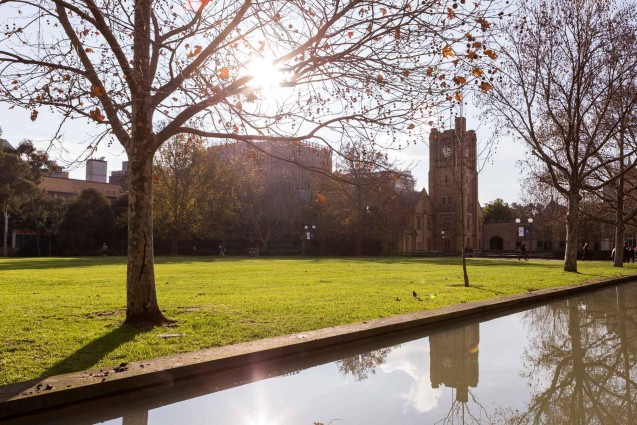 UniMelb building