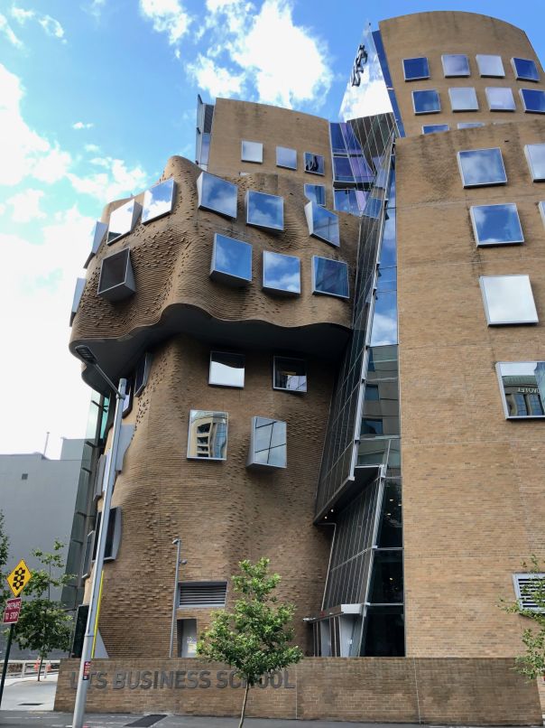 UTS building in Sydney
