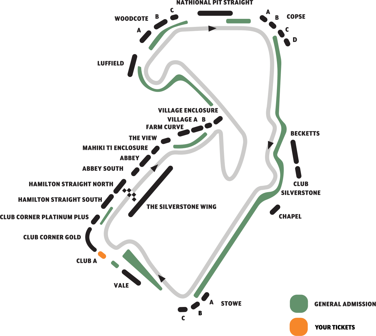 F1 tickets British GP 2026, Silverstone – gp1tickets.com