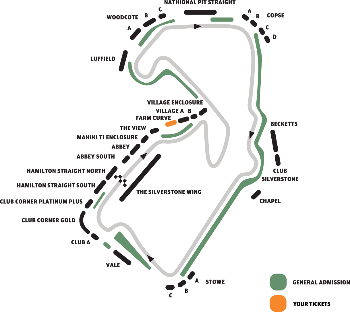 F1 tickets British GP 2026, Silverstone – gp1tickets.com