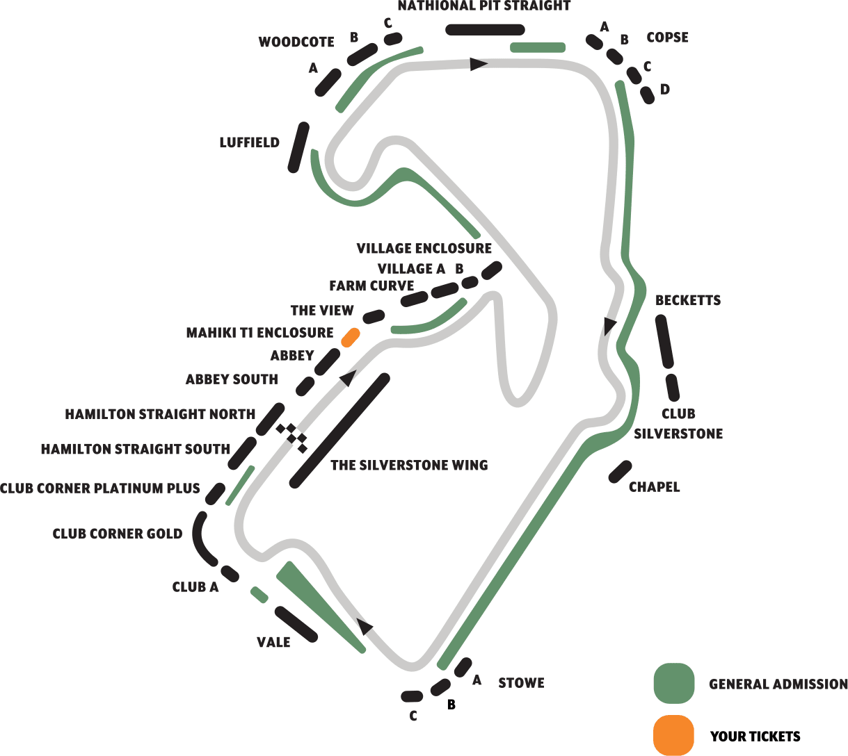 F1 tickets British GP 2025, Silverstone – gp1tickets.com
