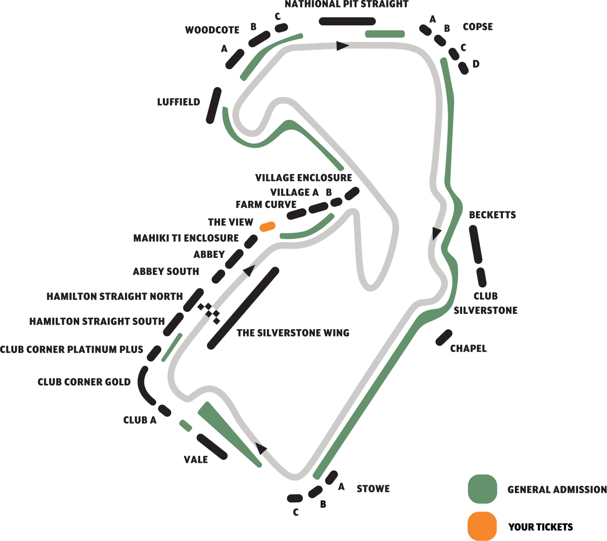 F1 tickets British GP 2026, Silverstone – gp1tickets.com