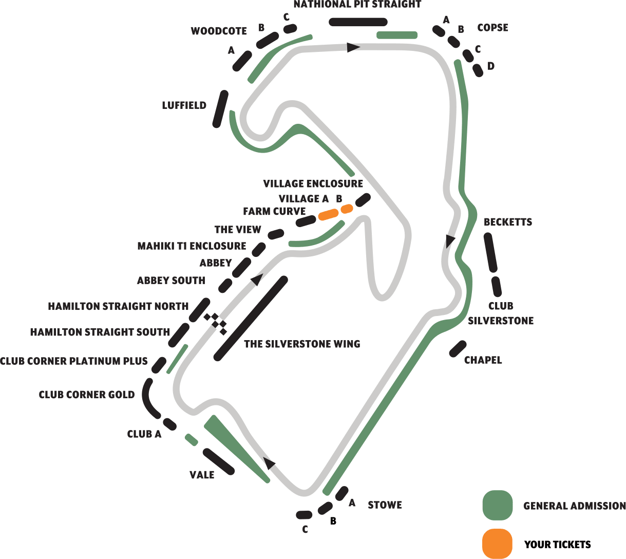 F1 tickets British GP 2026, Silverstone – gp1tickets.com