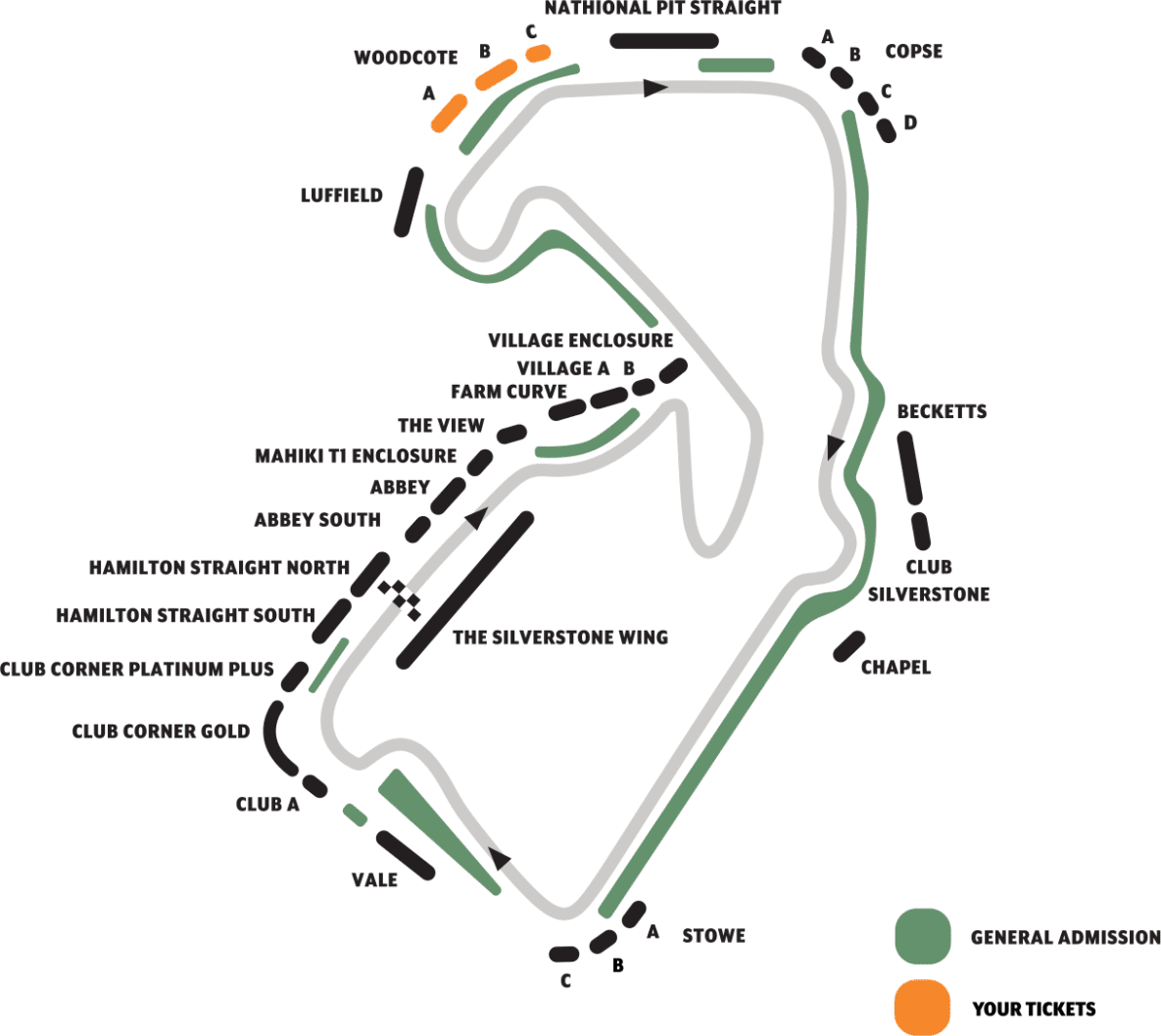 F1 tickets British GP 2026, Silverstone – gp1tickets.com