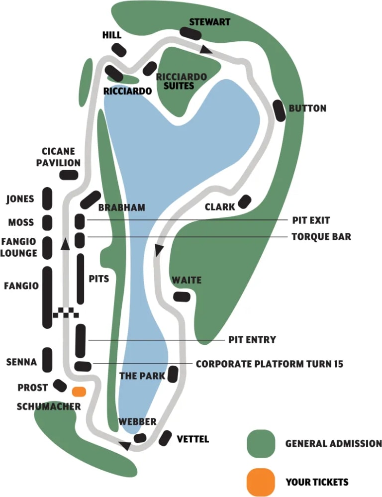 F1 tickets Australian GP 2026, Australia – gp1tickets.com