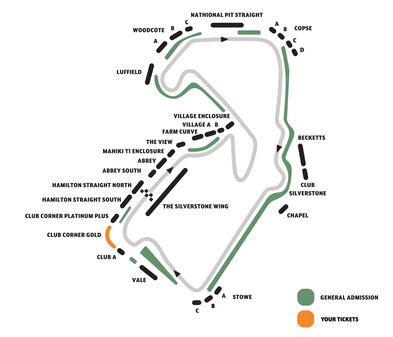 F1 tickets British GP 2026, Silverstone – gp1tickets.com