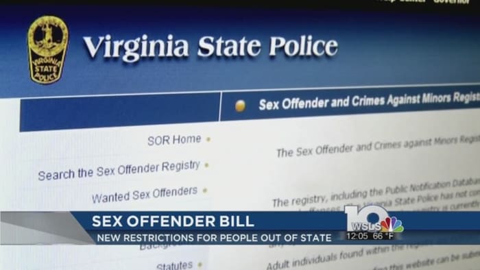Governor Mcauliffe Signs Sex Offender Bill