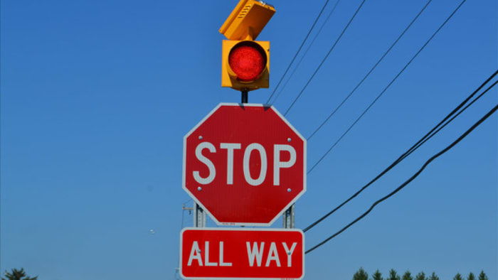 Oakland County road commission installs all-way stop signs at 2 ...