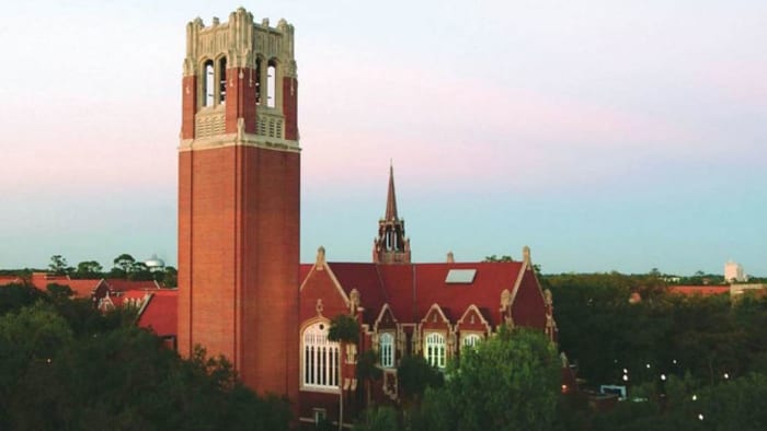 UF Century Tower lights up for Orlando