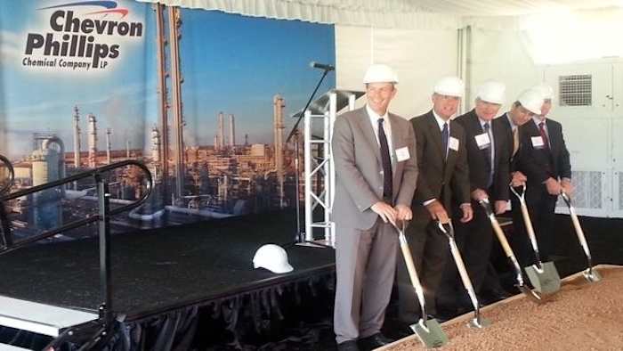 Chevron Phillips breaks ground on new petrochemical plant in Sweeny