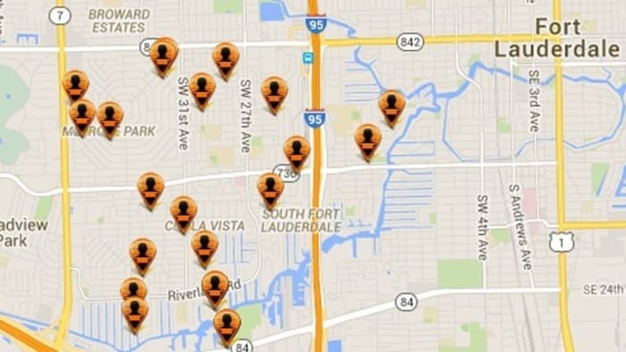 Sex Offenders Cluster In Broward Zip Code 33312