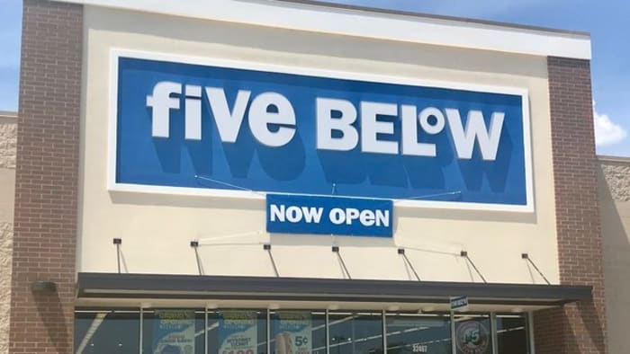 Five Below starts selling items more than $5