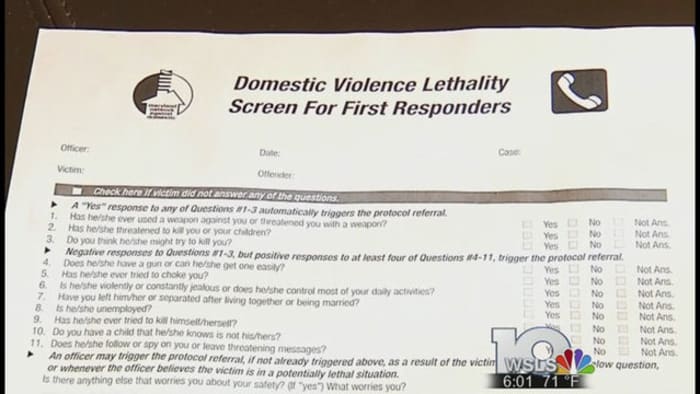Agencies learn about Lethality Assessment Protocol to reduce domestic ...