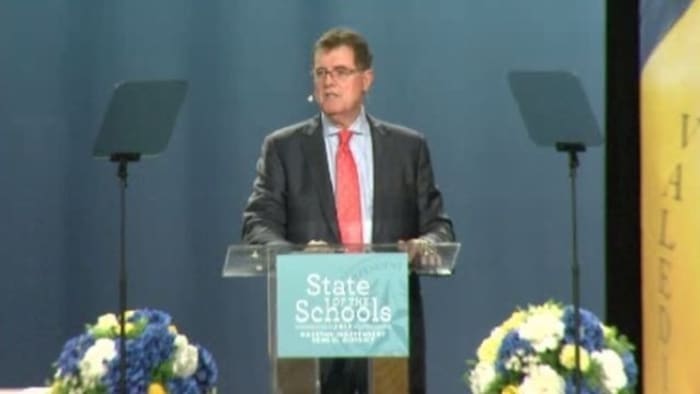 HISD Superintendent Terry Grier delivers 2015 State of the Schools address