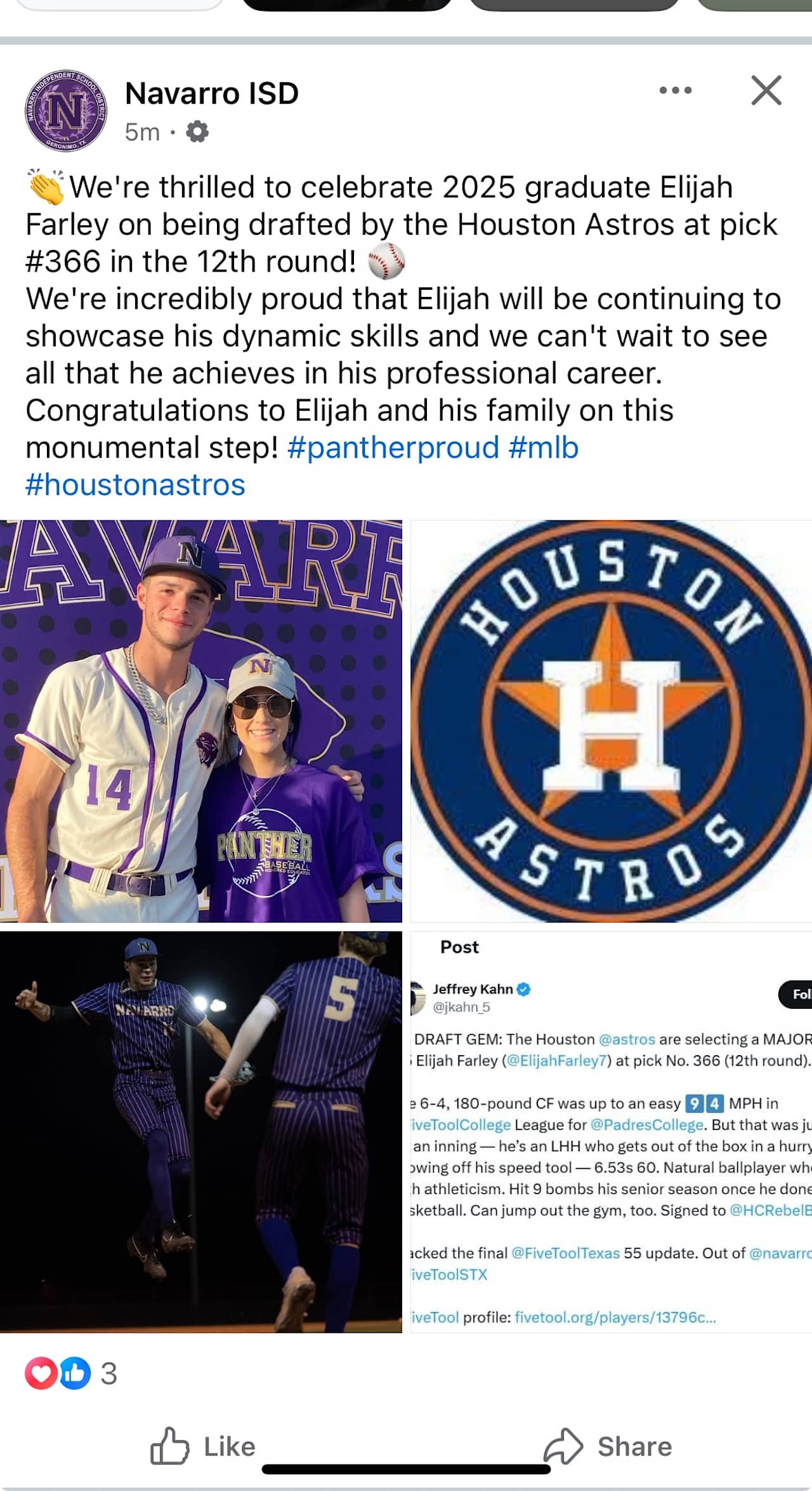 A post from Debbie in Seguin.