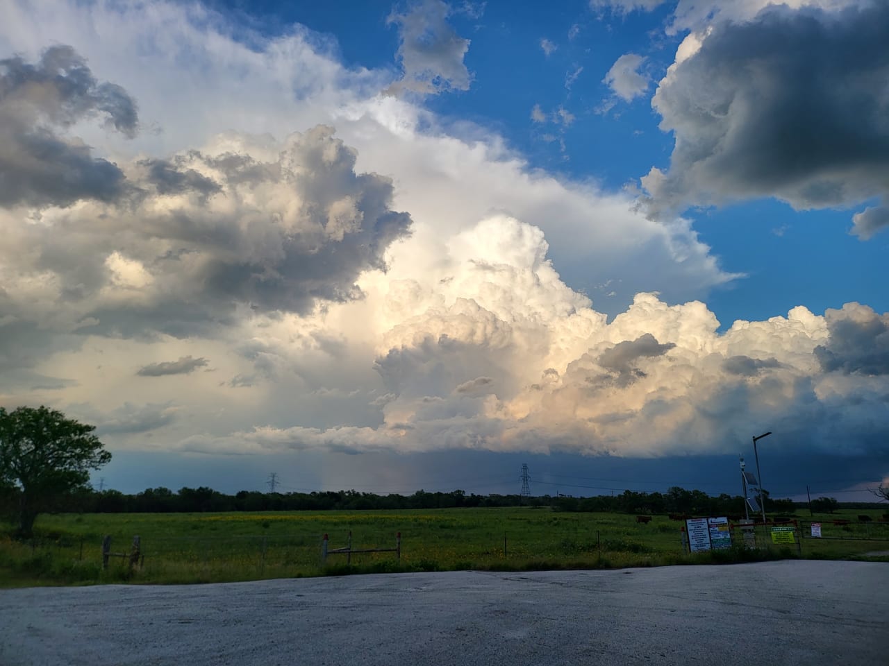 A post from Chris Llamas in McCoy.