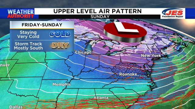 Wintry wind continues at times through the rest of the week