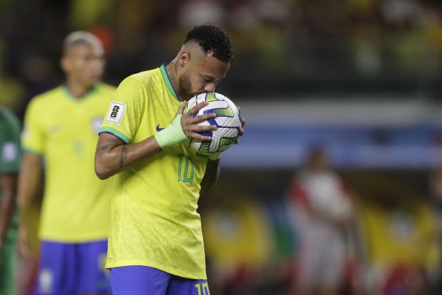 neymar goal celebration brazil