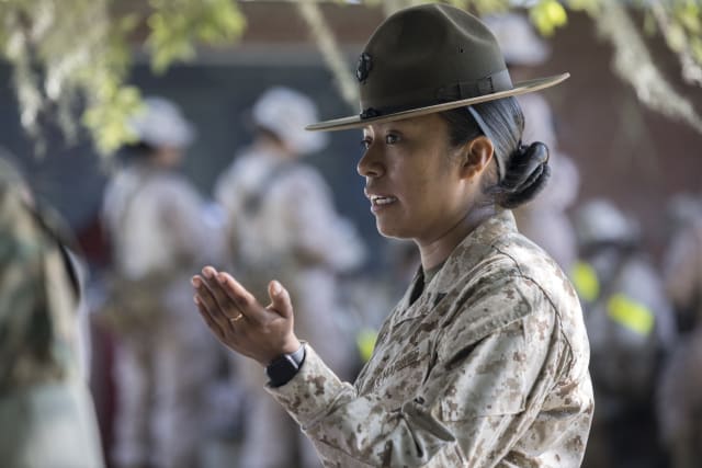 women marines boot camp integration