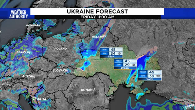 Russia invades Ukraine using weather to its advantage
