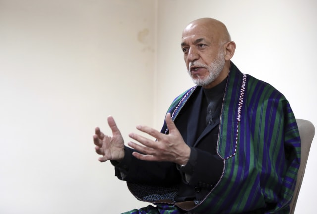 AP Interview: Karzai says US plan catalyst for Afghan peace