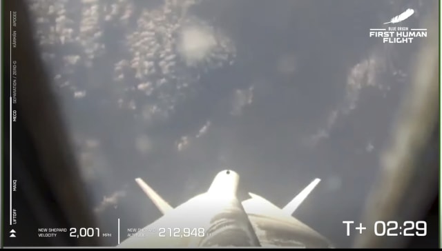 Jeff Bezos blasts into space on own rocket: ‘Best day ever!’