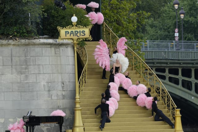 Lady Gaga dazzles at Olympics opening ceremony with prerecorded French ...