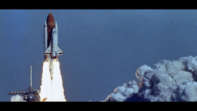 space shuttle explosion 1970s