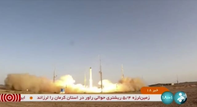 Iran launches rocket into space as nuclear talks to resume