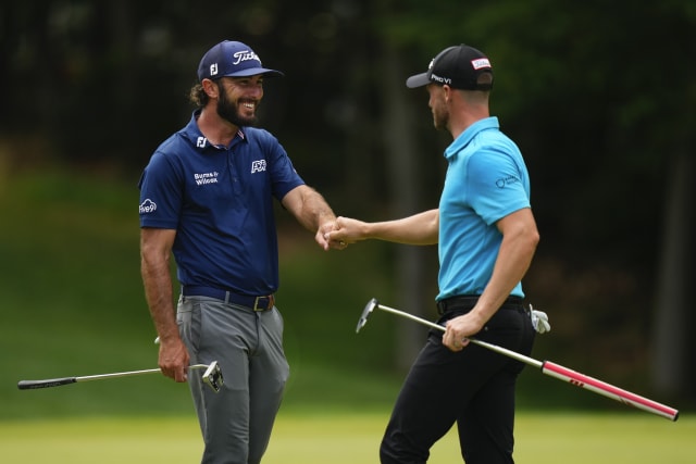 Keegan Bradley and Denny McCarthy share the Travelers lead at ...