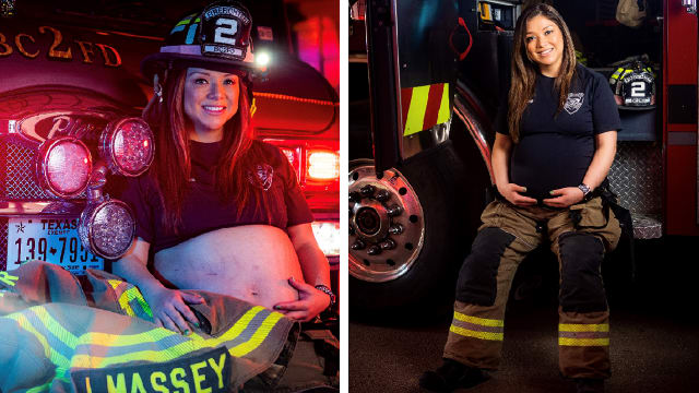 firefighter while pregnant