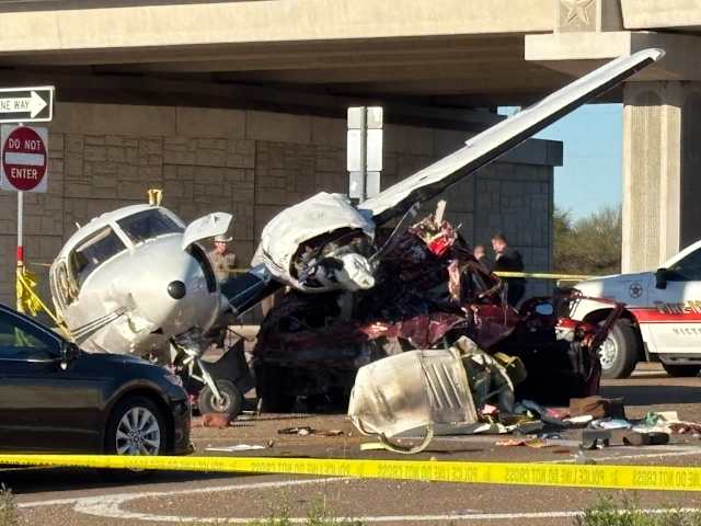 crashed plane yesterday