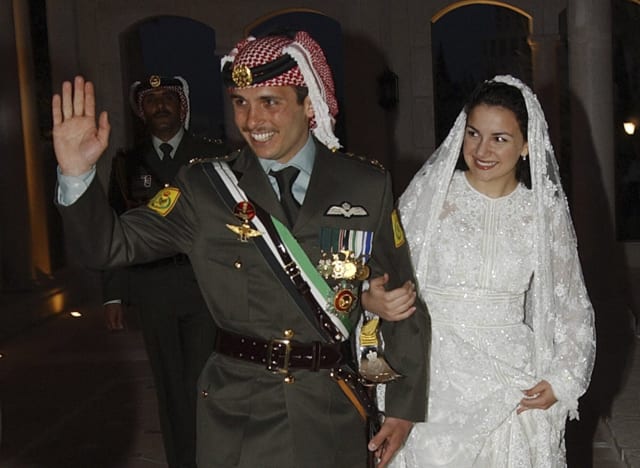 king abdullah wedding
