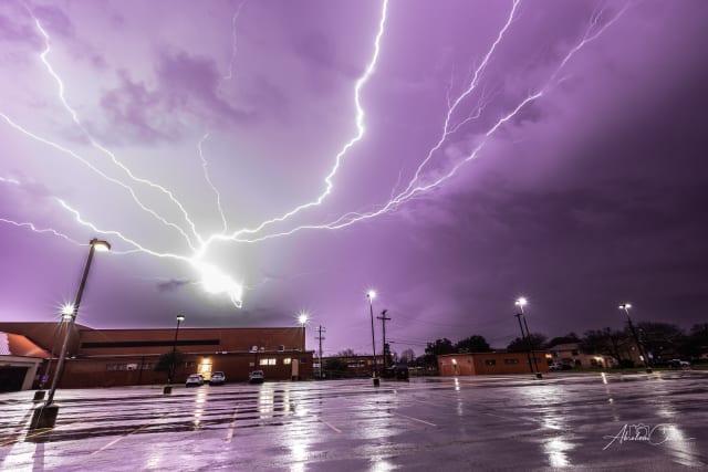 beautiful lightning strikes