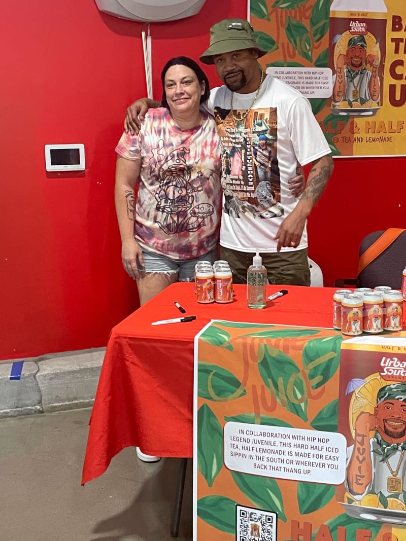 Rapper Juvenile introduces new adult beverage to Houston fans at H-E-B ...