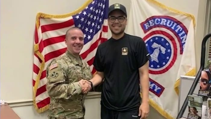 Central Florida man loses over 150 pounds to join U.S. Army